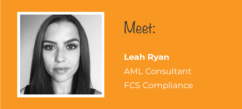 Meet Leah Ryan – AML Consultant, FCS Compliance – FCS Compliance